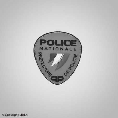 Patch PVC épaule 9 x 8 cm POLICE NATIONALE PP nouveau logo version ...