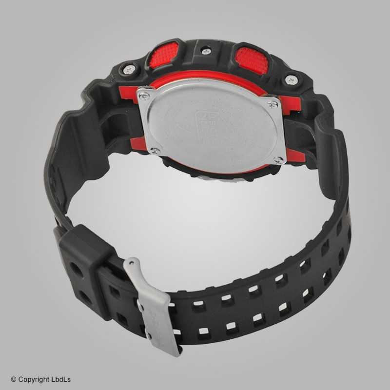 Montre G-Shock Classic GA-100 noir/rouge