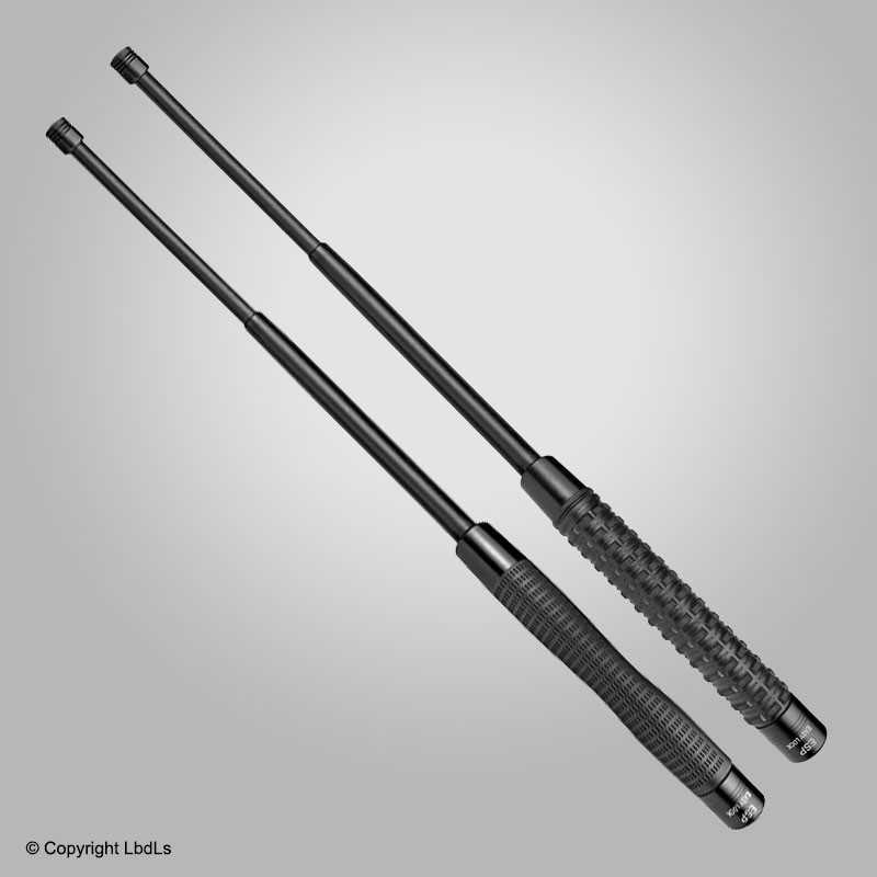 Bâton télescopique avec bouton 20" ESP noir trempé sans étui