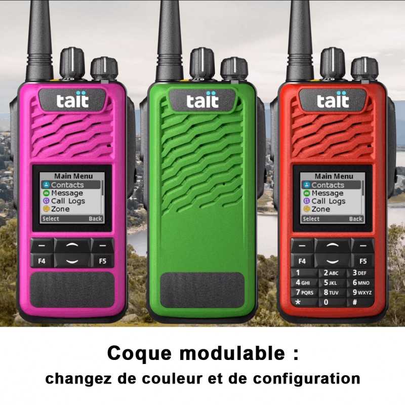 Radio TAIT TP3300 avec chargeur et batt. 2000mAh Li-io