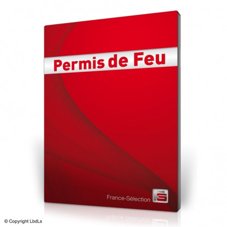 Carnet de permis de feu - Bloc de 50 exemplaires