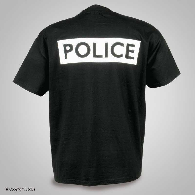 Tee shirt siglé POLICE rectangle
